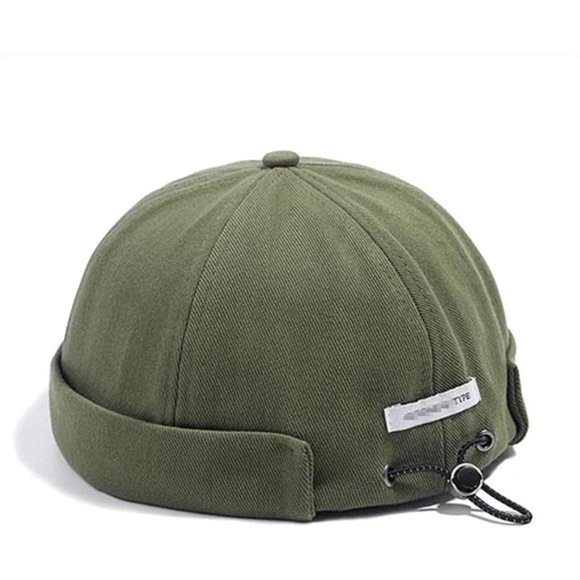 Accessories | Brimless Docker Cap Rolled Cuff Harbour Hat Green | Poshmark